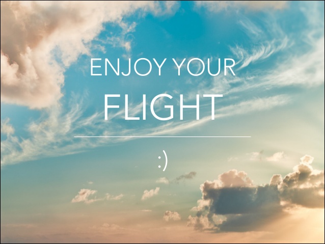 Methods To Enjoy Your Next Flight - Health - DataHand